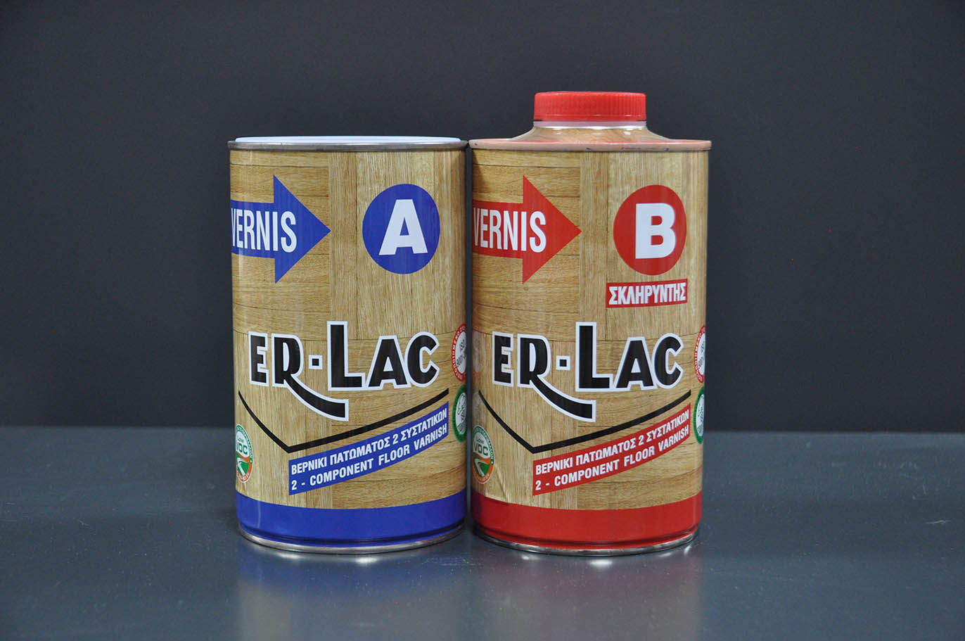 Parketarski radovi: ER LAK ZA PARKET 5L A+B